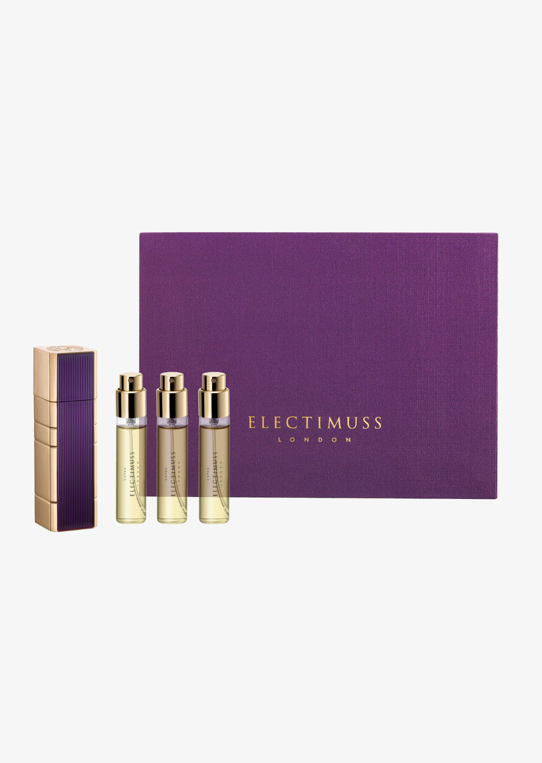 Electimuss: CAPUA Travel Set – NOIR NICHE